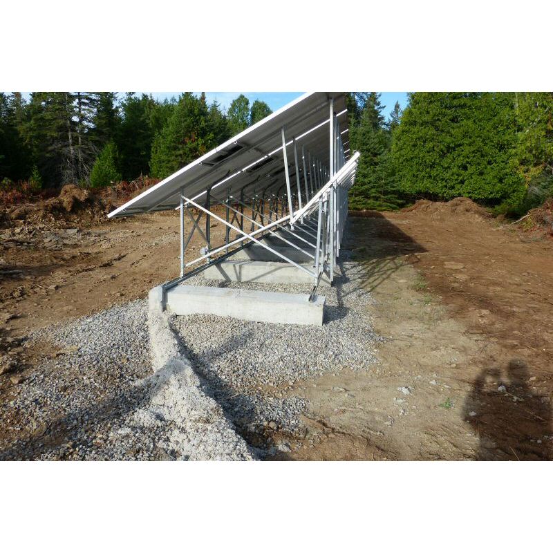 FabRack Adjustable Ground Mount - Solacity